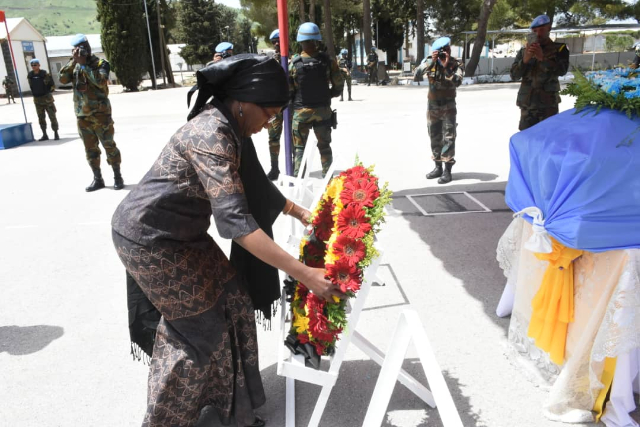 Commemoration Ceremony of Late HoM/FC Major General Francis Vib-Sanziri ...