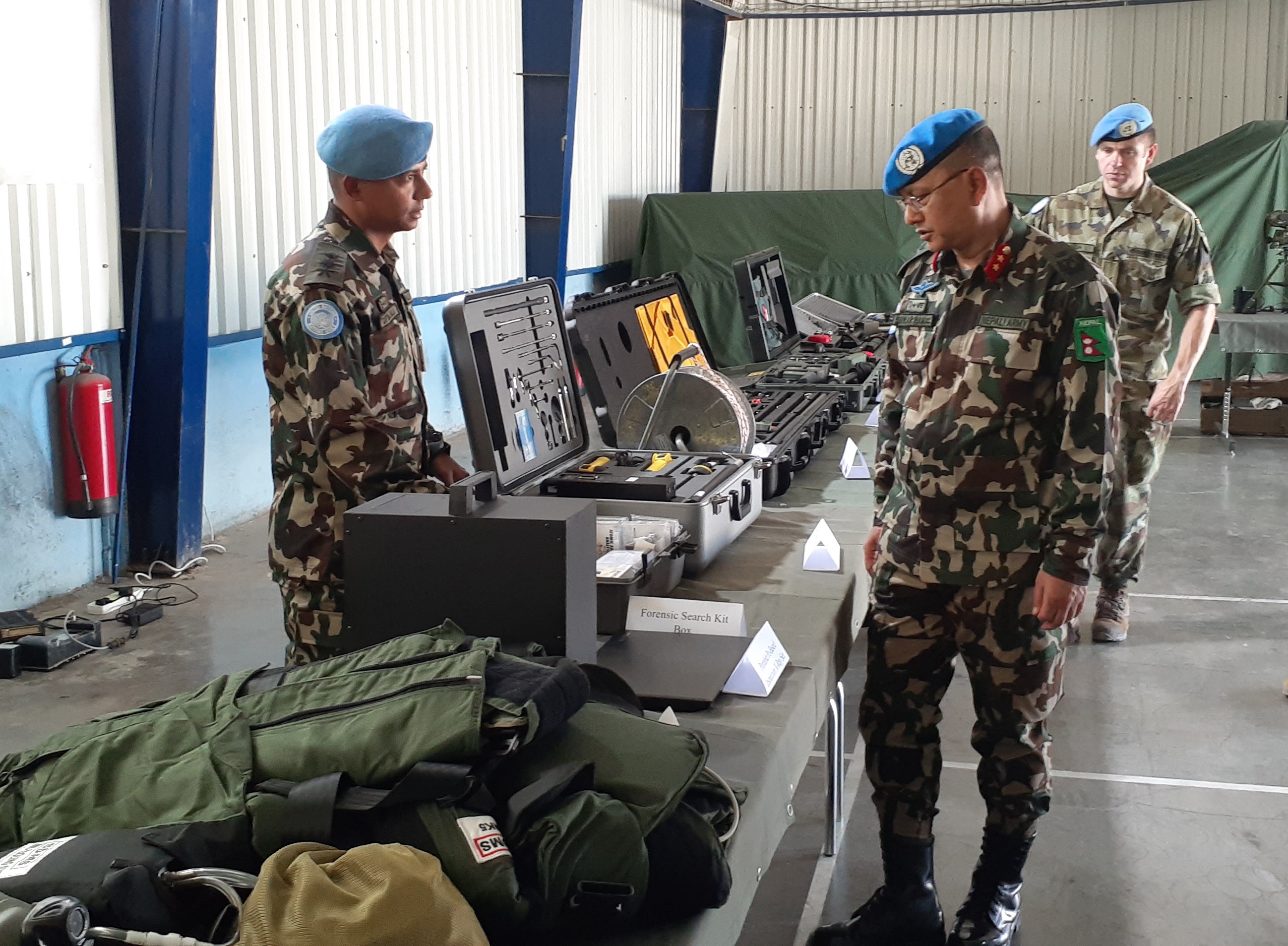 NMC Visit by HoM/FC Major General Ishwar Hamal | UNDOF