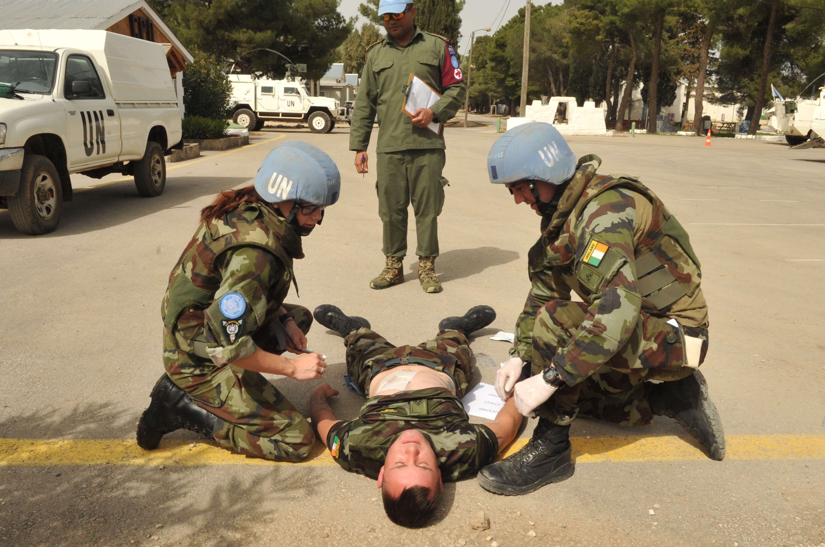 UNDOF Medical Exercise 08 MAR 18 | UNDOF