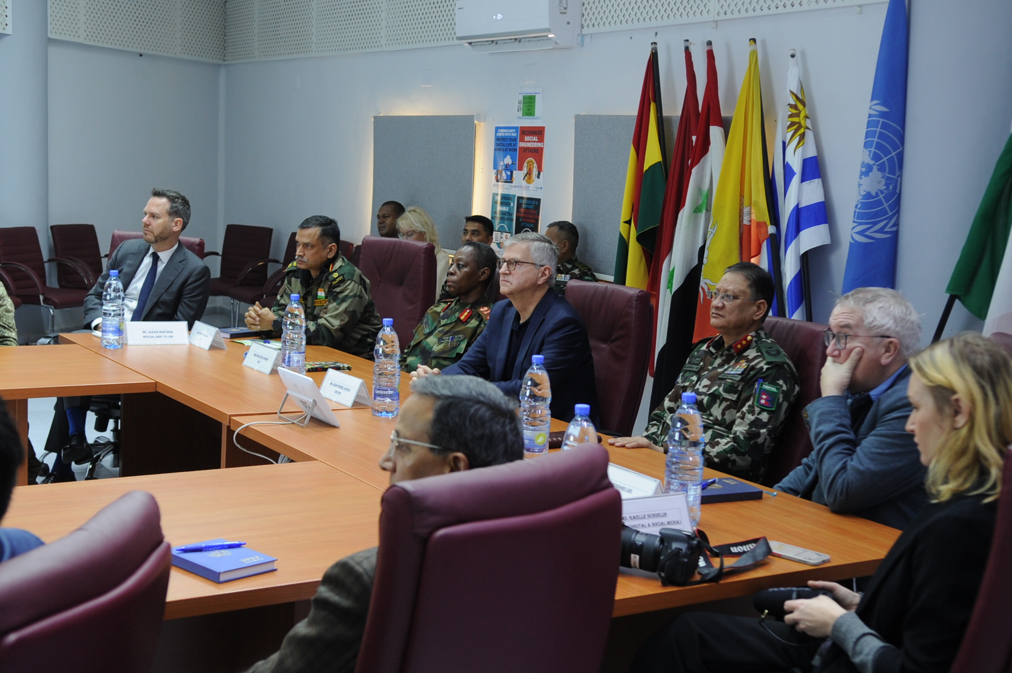 USG for Peace Operations Jeane-Pierre Lacroix visit to UNDOF | UNDOF