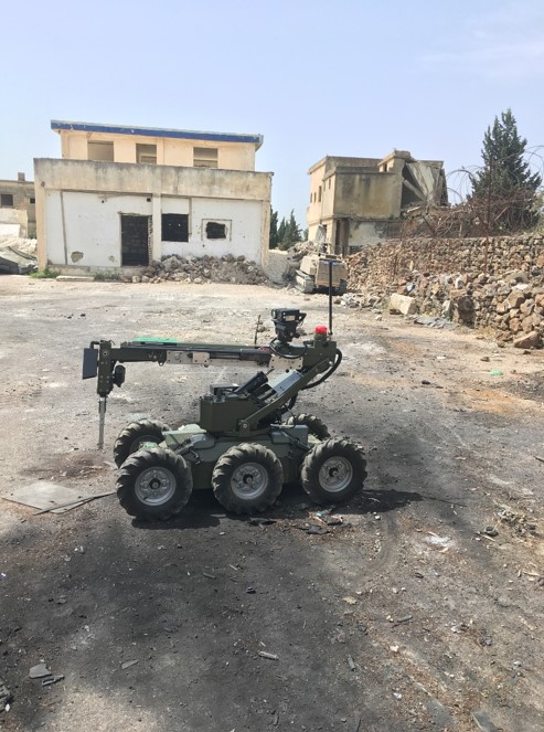 FRC Conduct Route Clearance Operations from UNP 85 TO UNP 85A | UNDOF